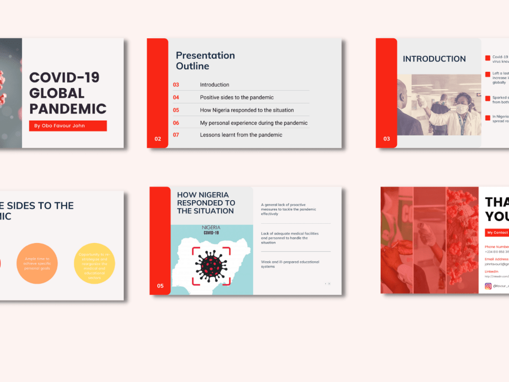 Professional and exceptional presentation slides with top notch designs ...