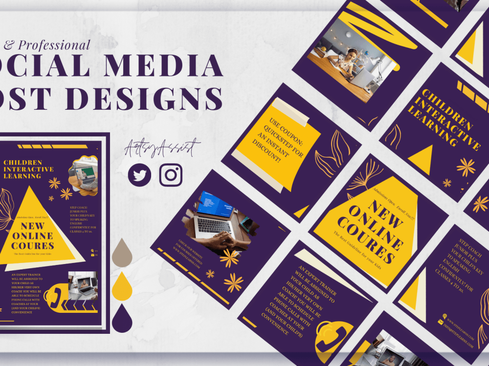 Scroll Stopper Social Media Templates designs | Upwork