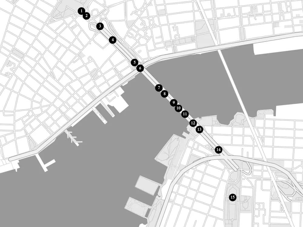 Custom route, driving directions map in vector | Upwork