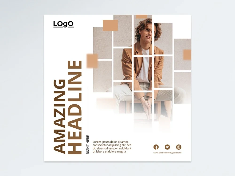 Unique social media post design for your business | Upwork