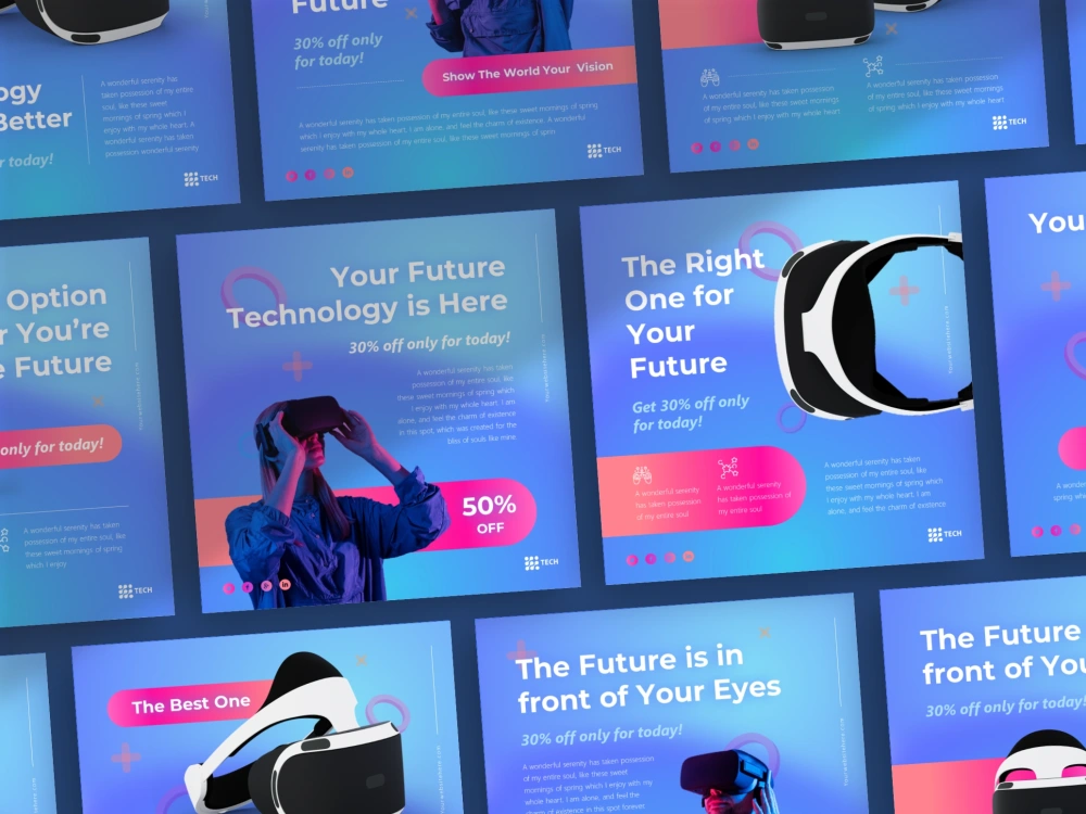 Creative and modern social media post design | Upwork