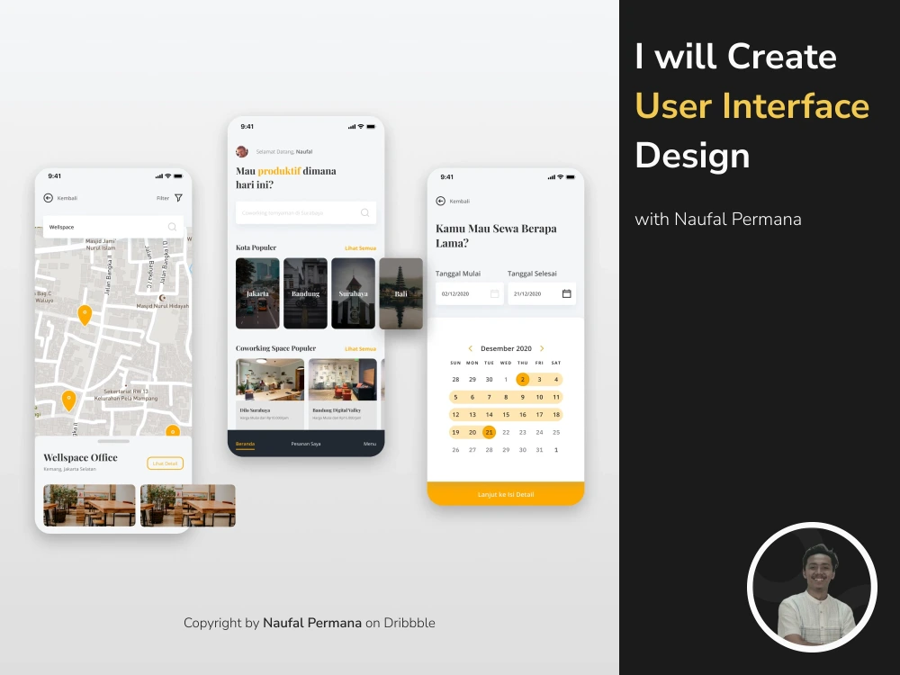 Clean and modern mobile or web design | Upwork