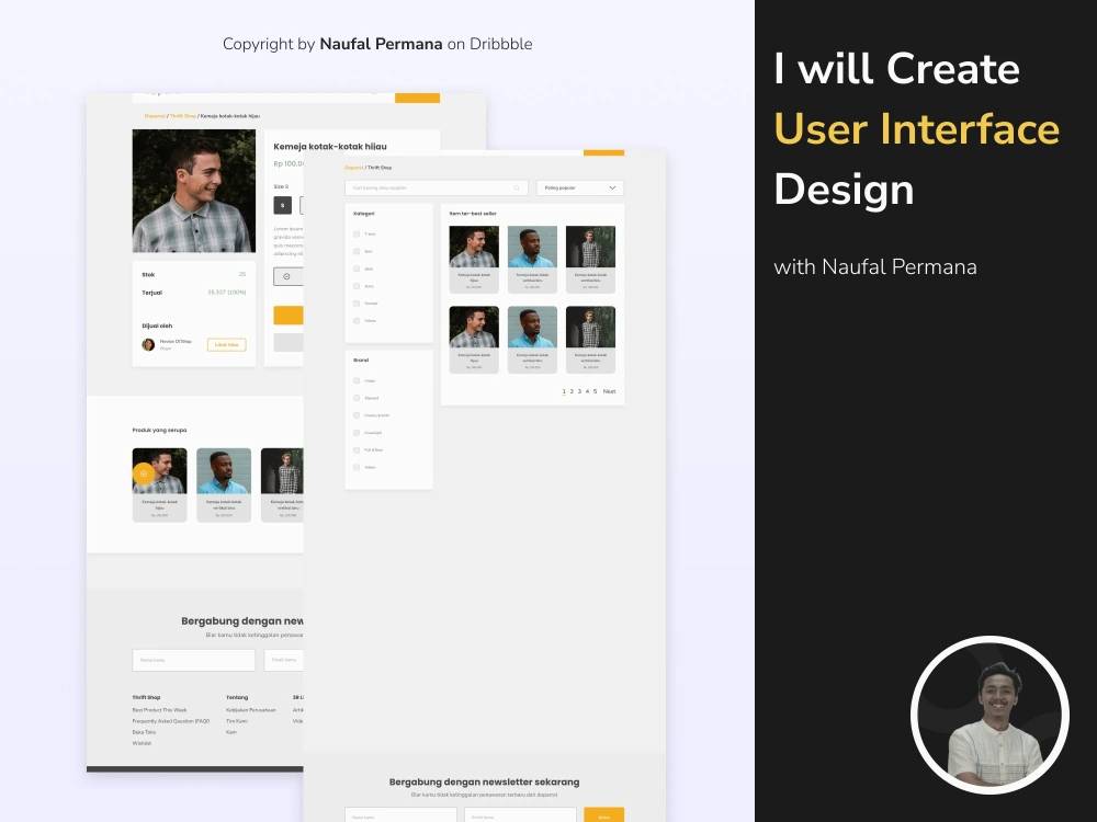 Clean and modern mobile or web design | Upwork