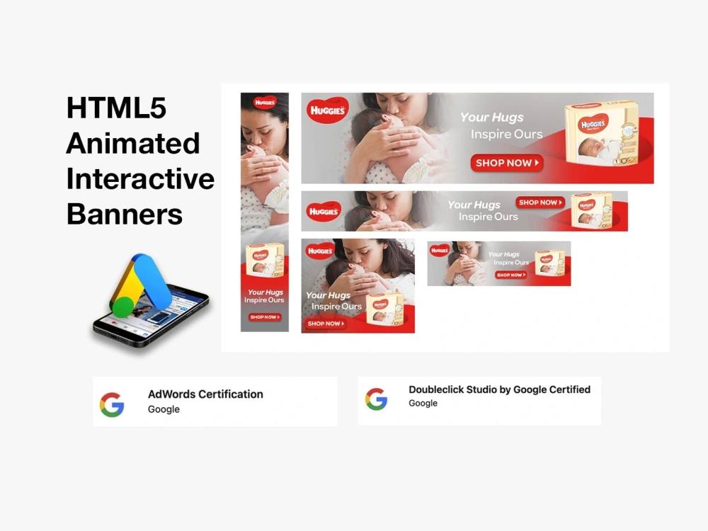 HTML5 Animated Google Ads | Upwork
