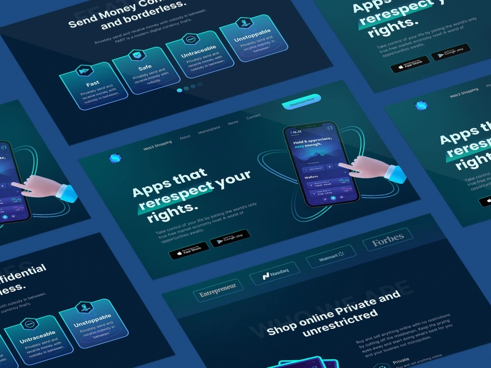 Eye catching UI/UX design for app or website. | Upwork