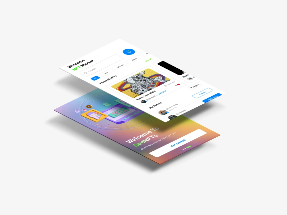 Eye catching UI/UX design for app or website. | Upwork