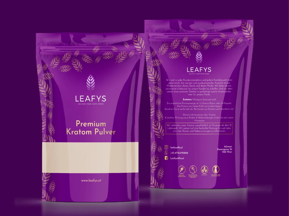 A modern, minimalist pouch packaging design and label design | Upwork
