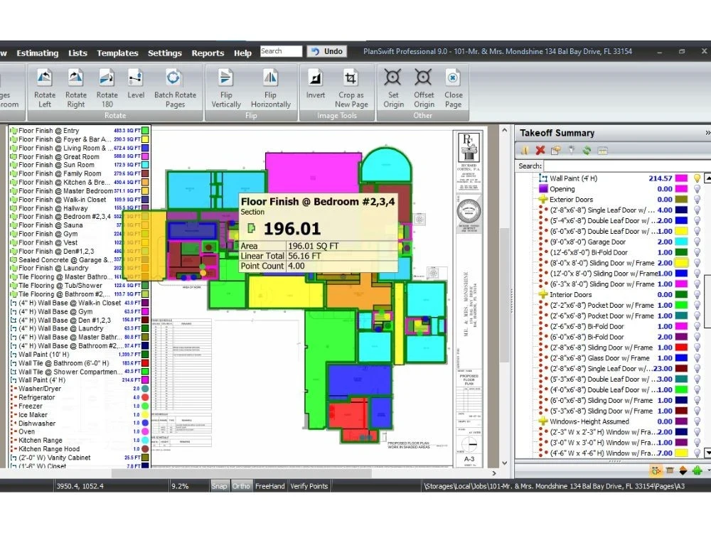 Complete Material Take-off and Cost Estimate Using PlanSwift & RSMeans ...