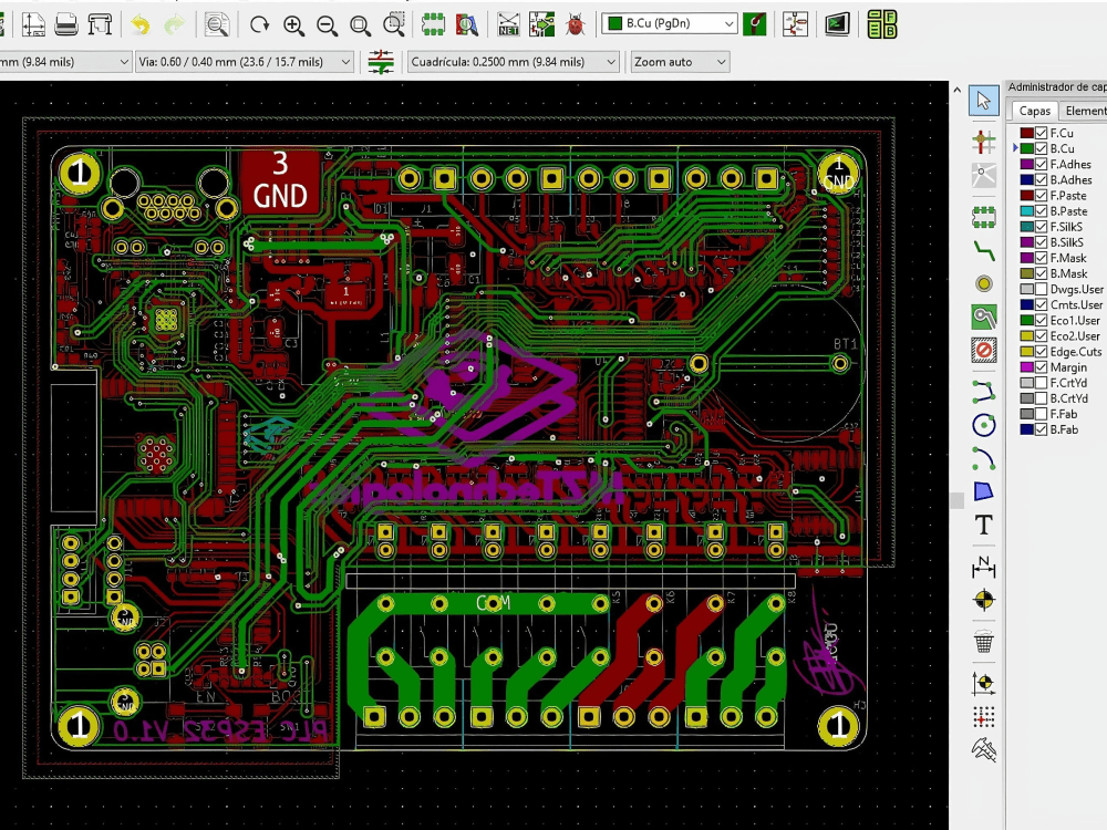A Professional PCB design (Schematic, Layout, Gerber, BOM, KiCad ...