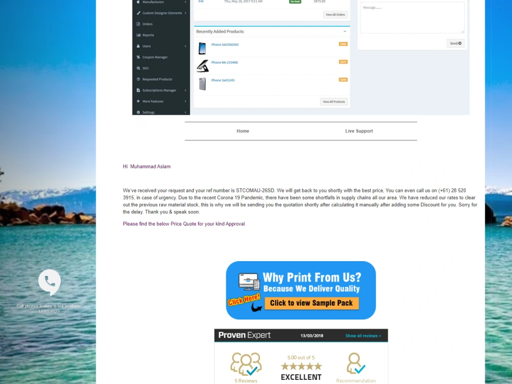 Responsive Attractive Dynamic website plus admin dashboard | Upwork