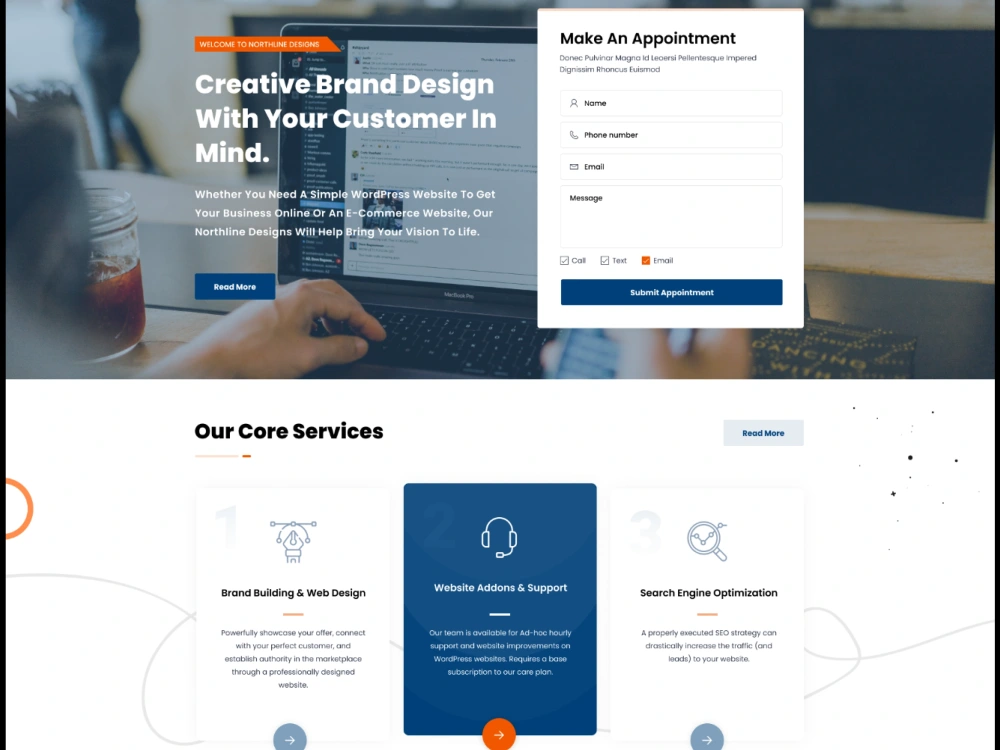 A fantastic website for your creative agency design in Figma | Upwork