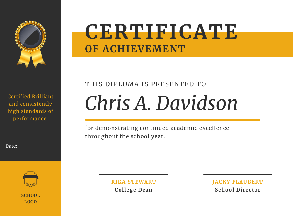 Professional diploma certificate design for you | Upwork