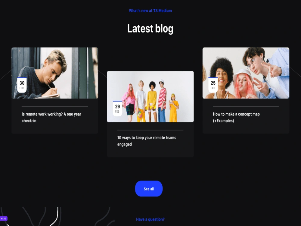 A stunning responsive HTML5 + Tailwind CSS 2.0 template | Upwork
