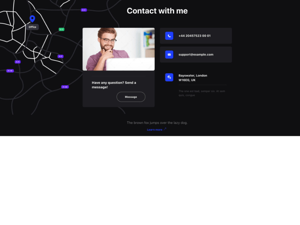A stunning responsive HTML5 + Tailwind CSS 2.0 template | Upwork