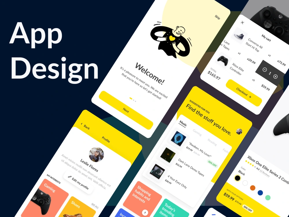 An eye catching UI/UX of the website | Upwork