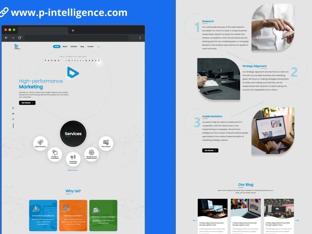 Modern Responsive Website Using Html Css Bootstrap Upwork