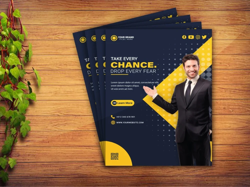 A professional flyer design for your business | Upwork