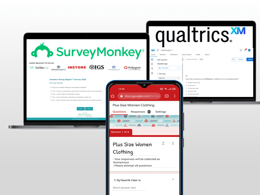A SURVEY DESIGN and SURVEY PROGRAMMING on SurveyMonkey or Qualtrics ...