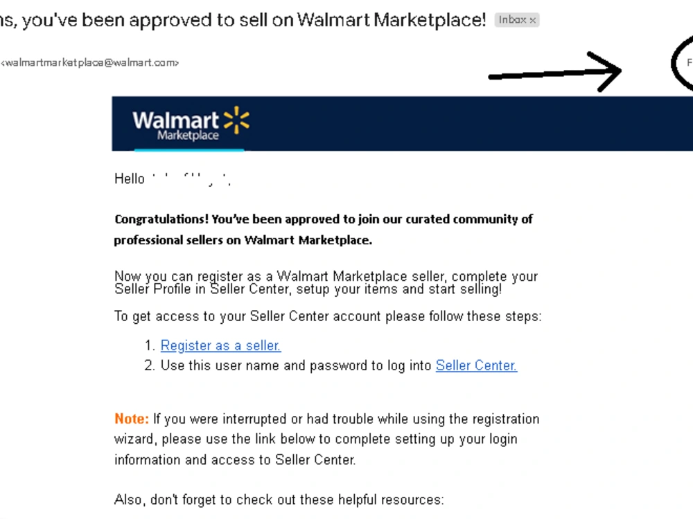 Approval for your Walmart marketplace account | Upwork