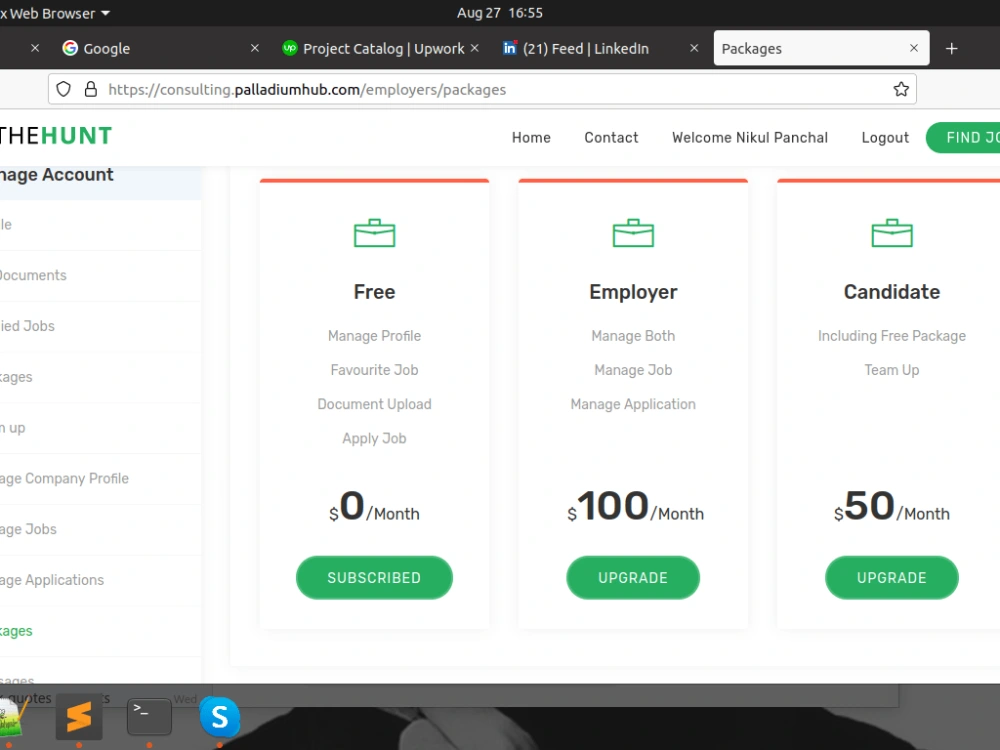 Stunning laravel frontend and backend | Upwork