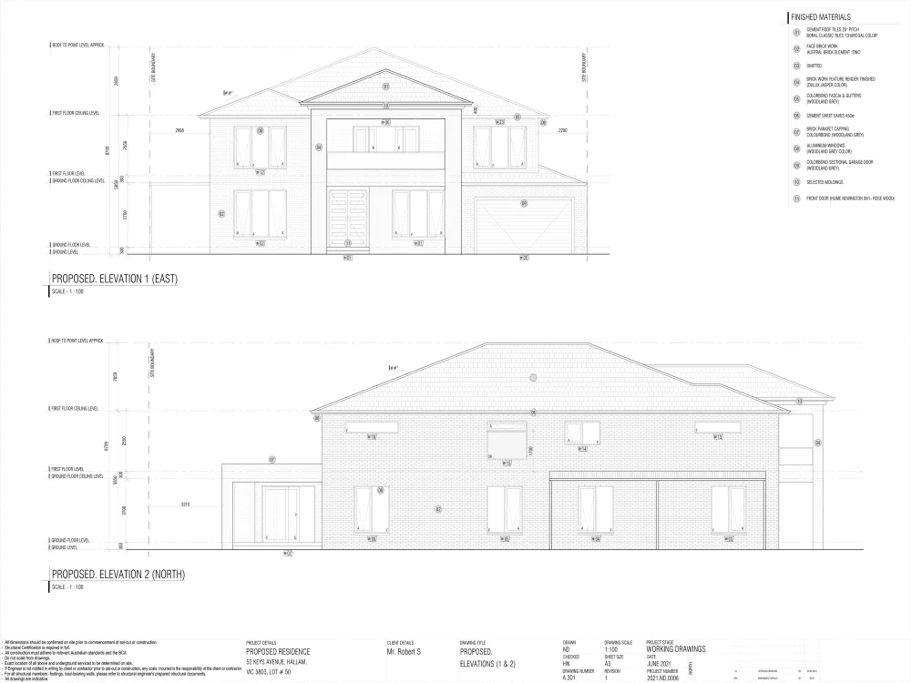 2D CAD Architectural Working Drawings-Complete Set in High Quality | Upwork