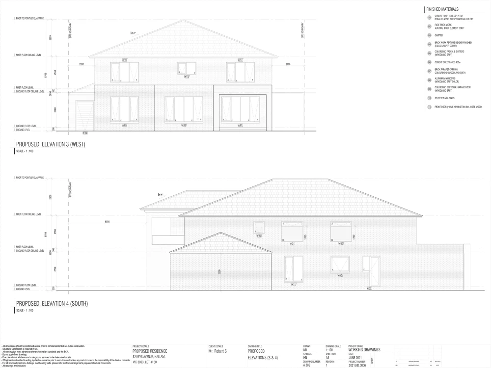 2D CAD Architectural Working Drawings-Complete Set in High Quality | Upwork