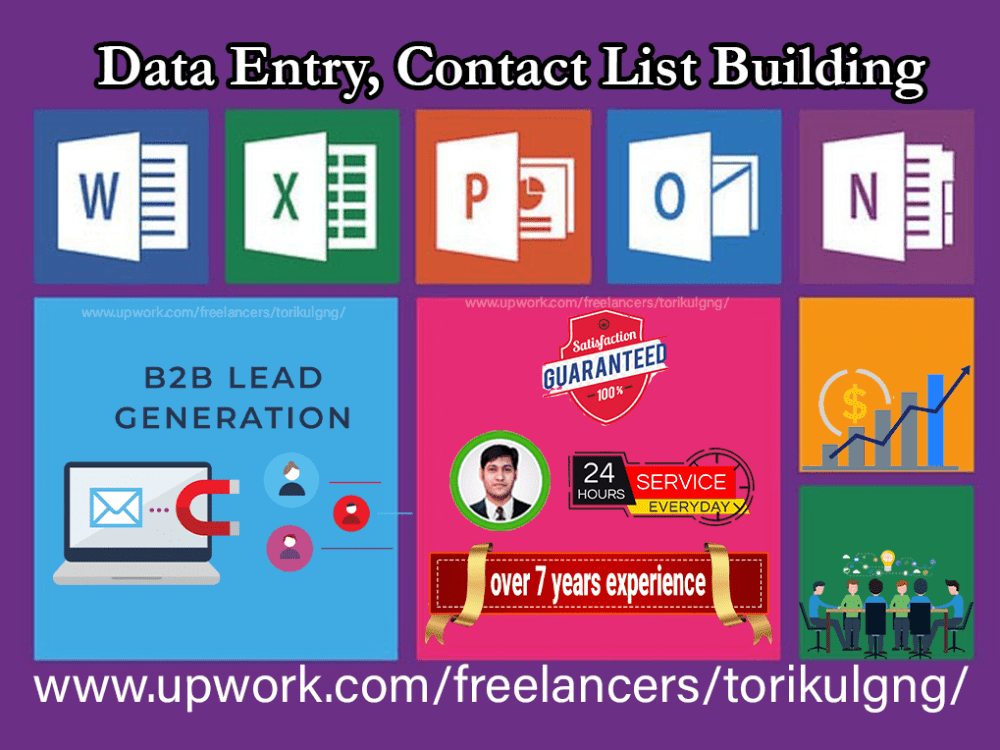 Perfect data entry, web research and copy paste services | Upwork