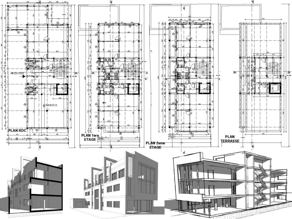 A complete set of drawing in Revit / Autocad | Upwork