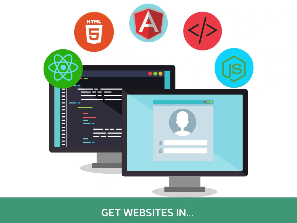 A Website In React Angularjs Vuejs And Nodejs Upwork