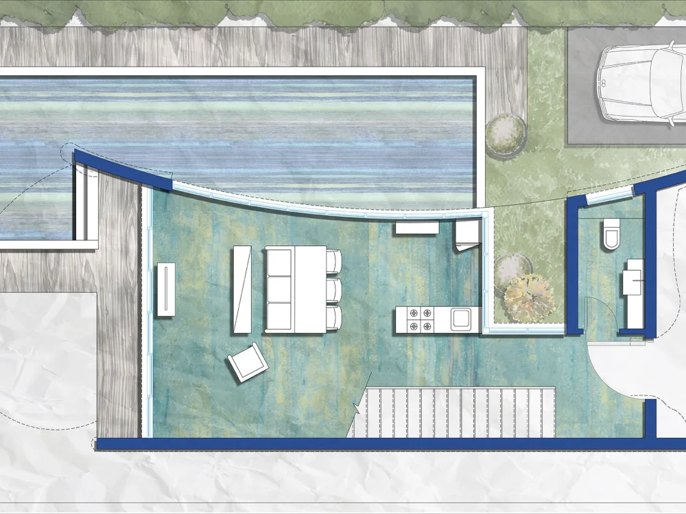 Full architecture package: Floor plan design-interior and exterior ...