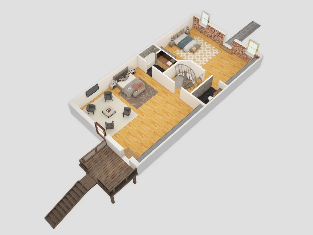 High Quality Architectural 3D Floor Plan Modeling & Rendering | Upwork