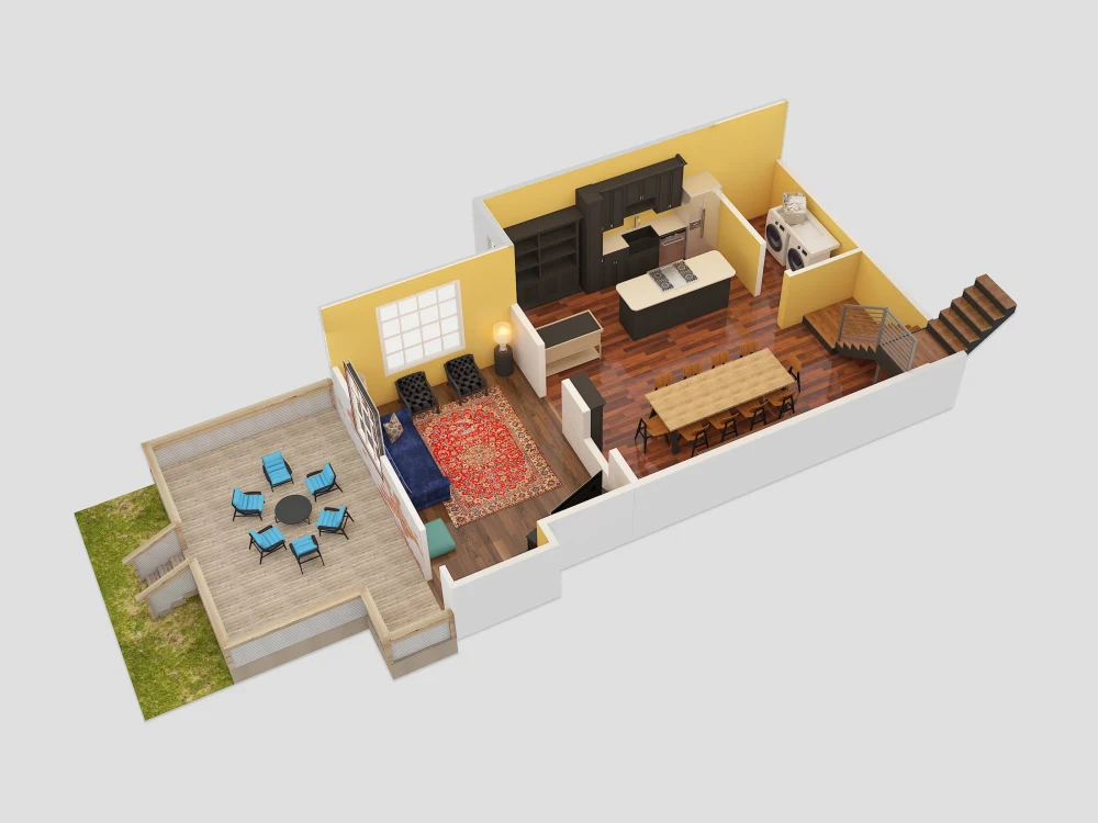 High Quality Architectural 3D Floor Plan Modeling & Rendering | Upwork