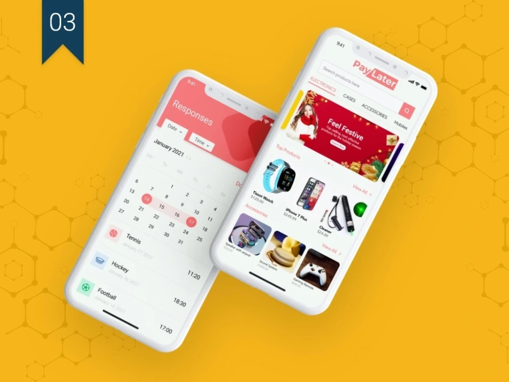 A mobile app UI UX design for Android and iOS | Upwork