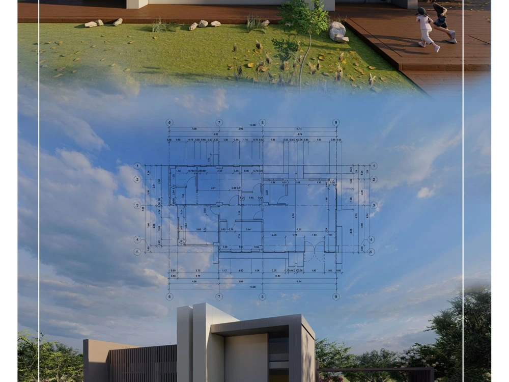 A fantastic render shots (Exterior - Interior) | Upwork