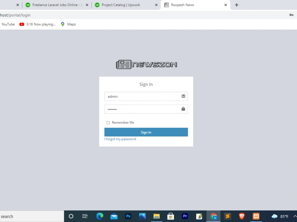 An amazing user-friendly news portal made in Laravel | Upwork