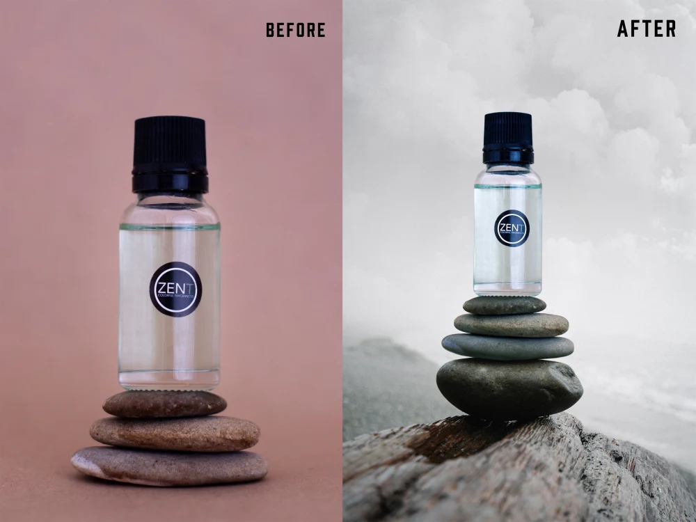 An edited and composited product shot that is perfect for your brand ...