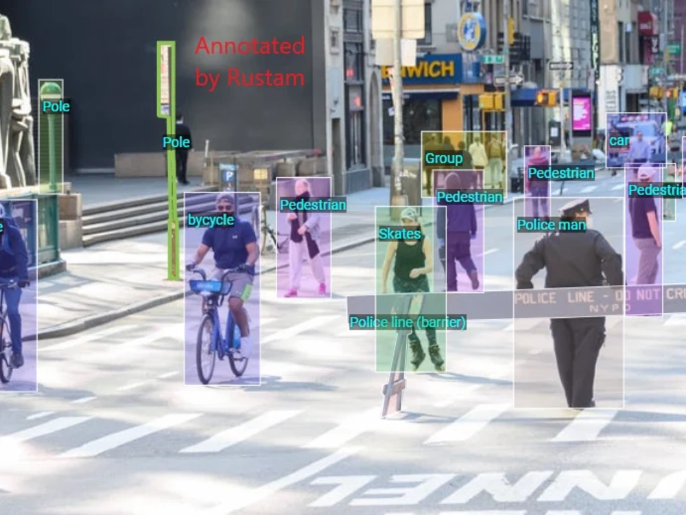 Image Annotation, video annotation. Labeling, segmentation | Upwork