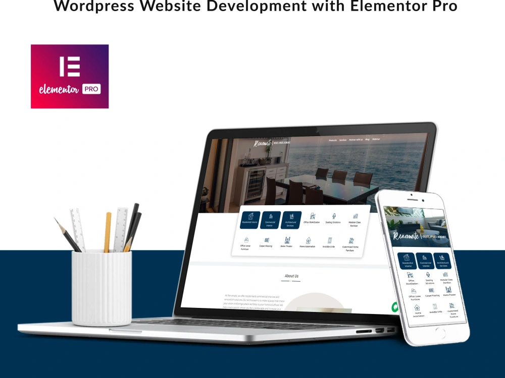 Elementor pro wordpress website mobile responsive design | Upwork