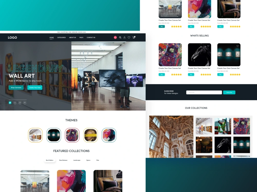 User friendly website UI UX and landing page design | Upwork