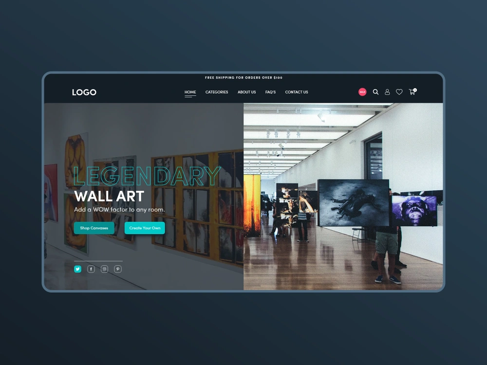 User friendly website UI UX and landing page design | Upwork