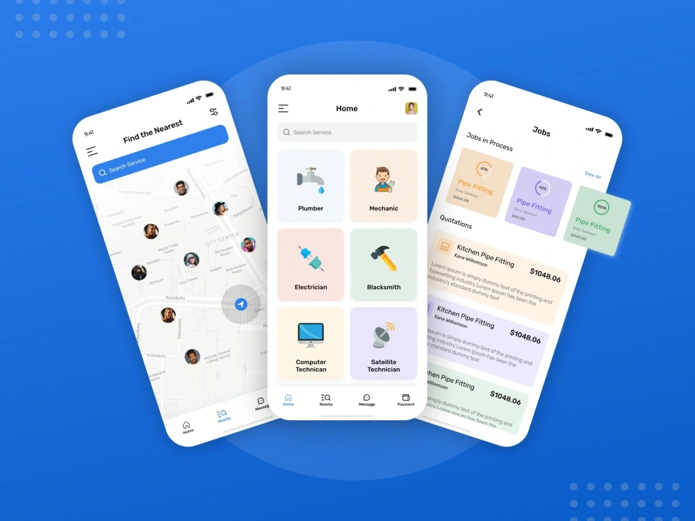 Mobile app UI UX design in Figma or Adobe Xd | Upwork