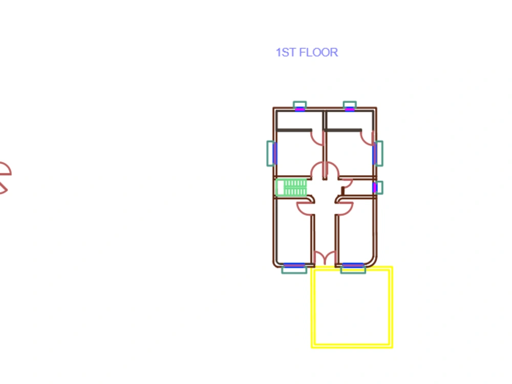 2D floor plan using autocad | Upwork