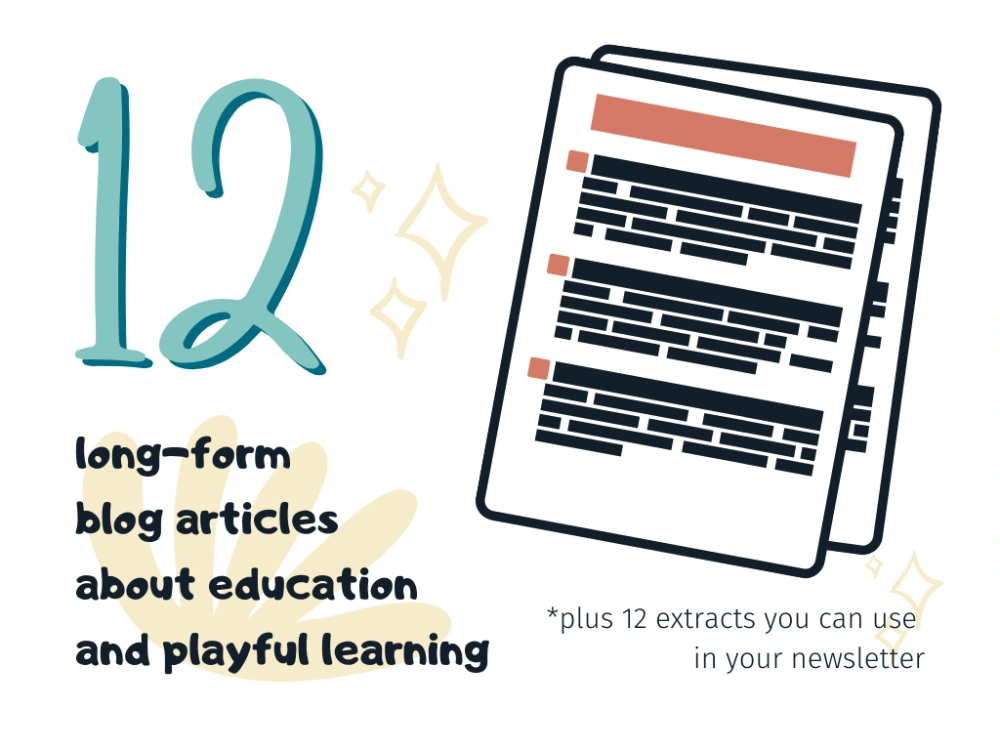 12 blog articles to educate your audience + 12 extracts for your ...