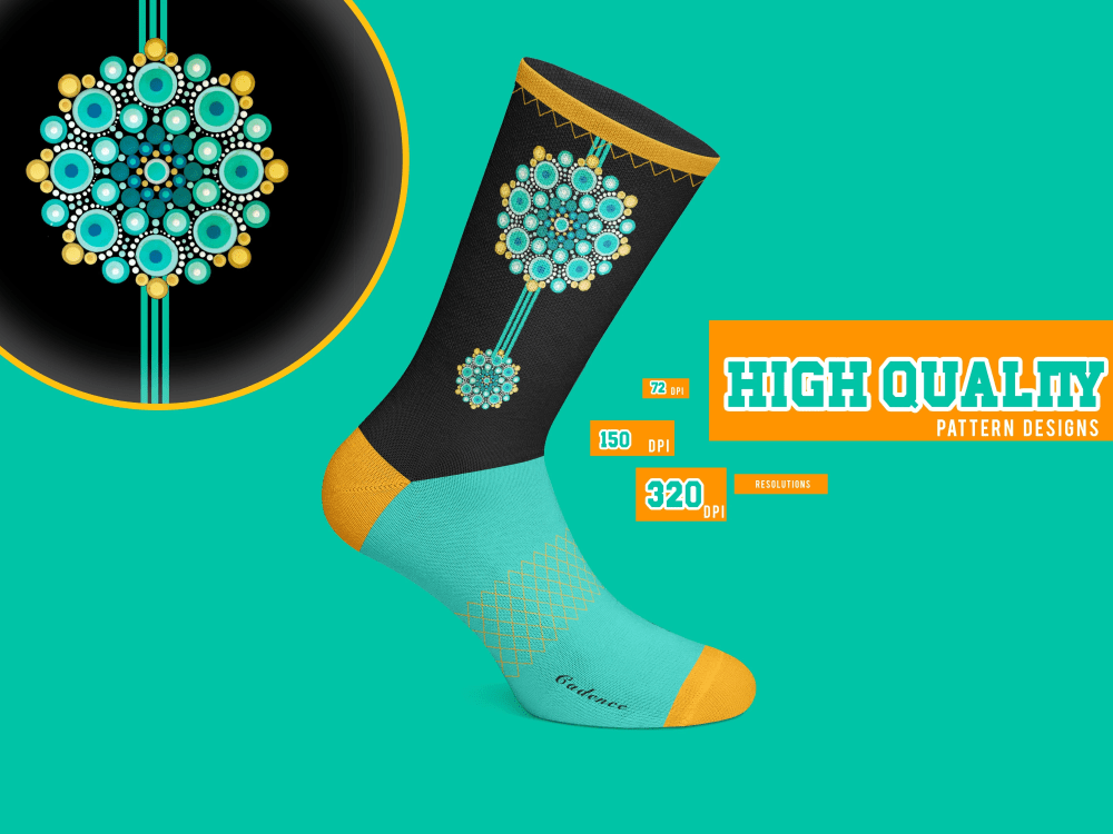 Unique and stylish socks pattern designs | Upwork