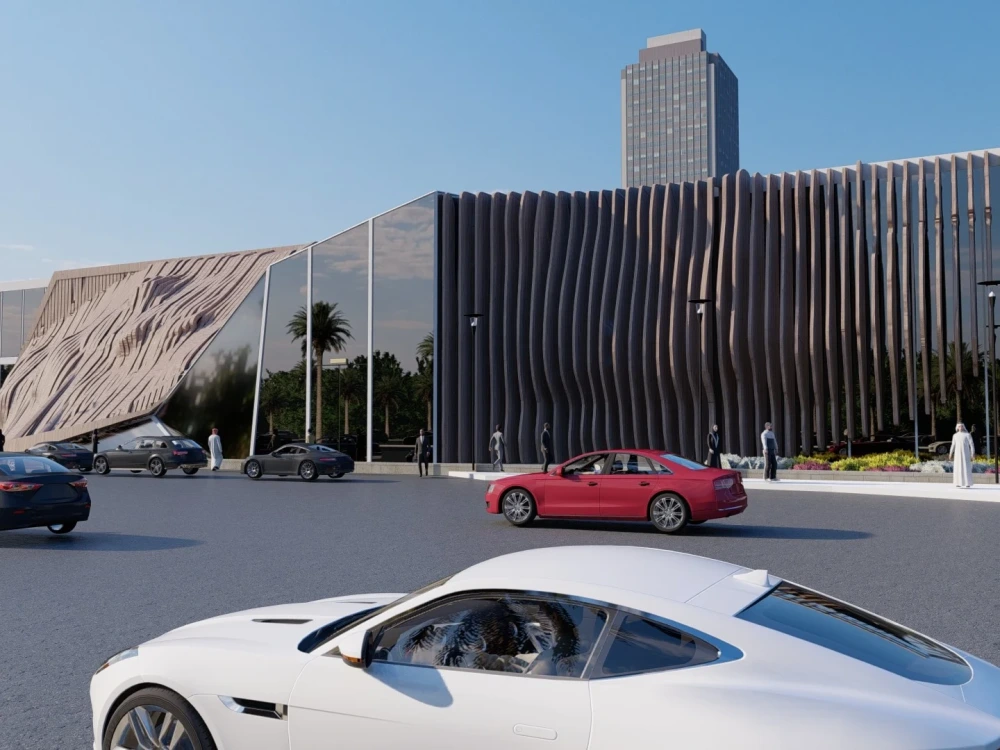 Parametric Shopping mall (Venue) Exterior 3D vizualization | Upwork