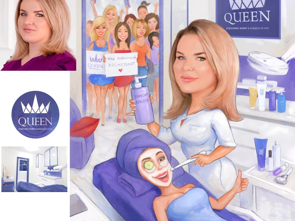 A custom caricature portrait from your photo | Upwork