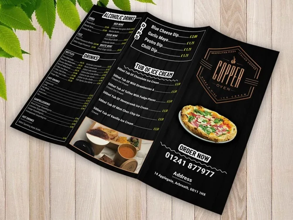 Modern and Professional Restaurant menu, Food Menu, and Food Flyer ...