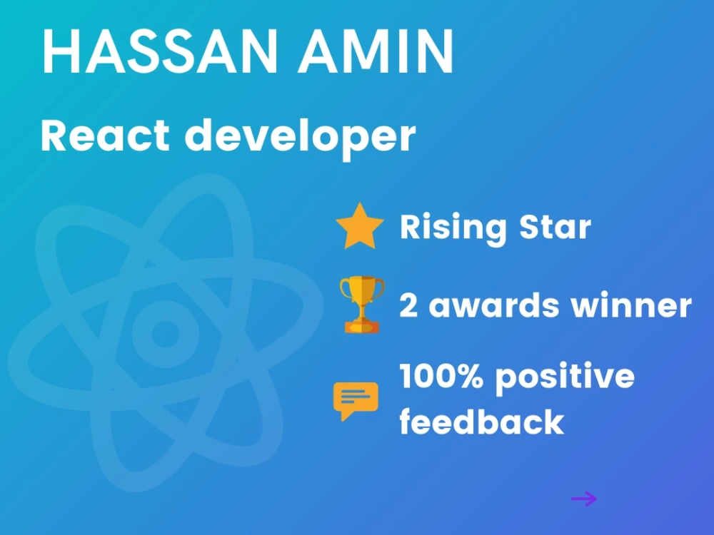 A professional react web application | Upwork