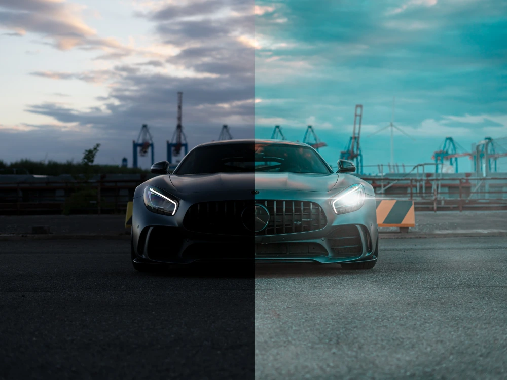 An amazing car edit | Upwork