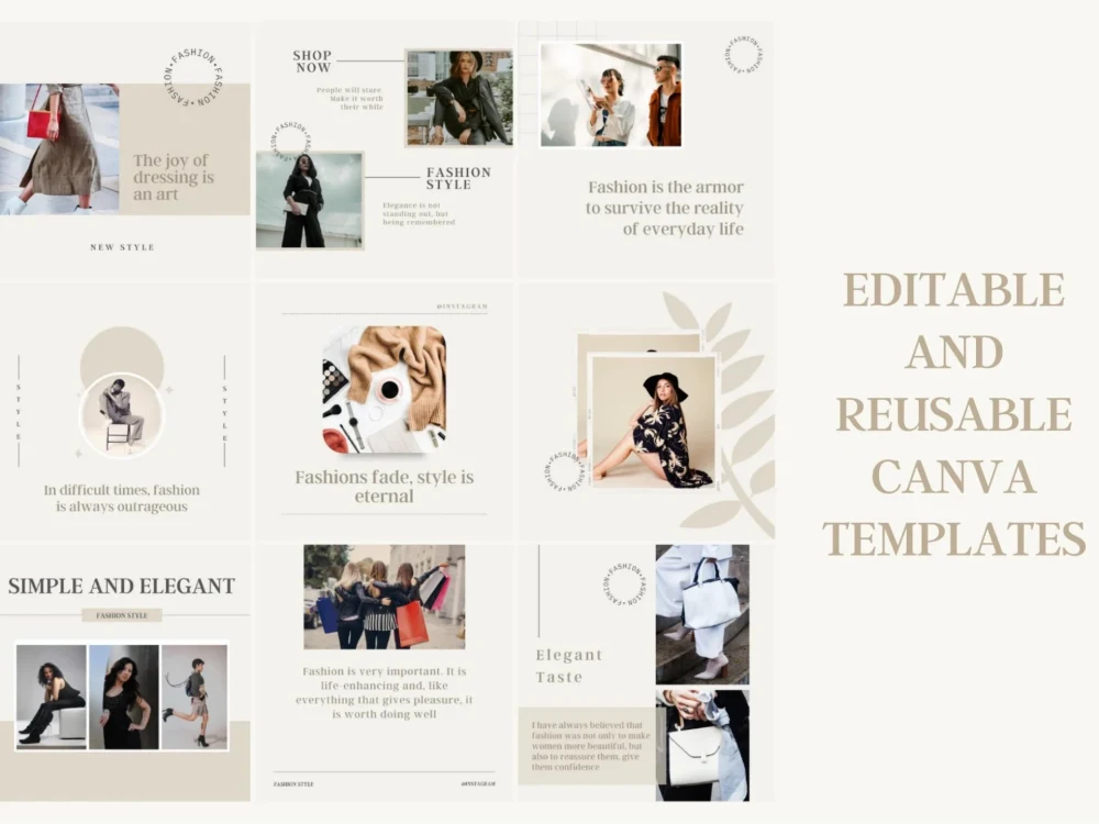 Editable Canva templates for your social media posts | Upwork